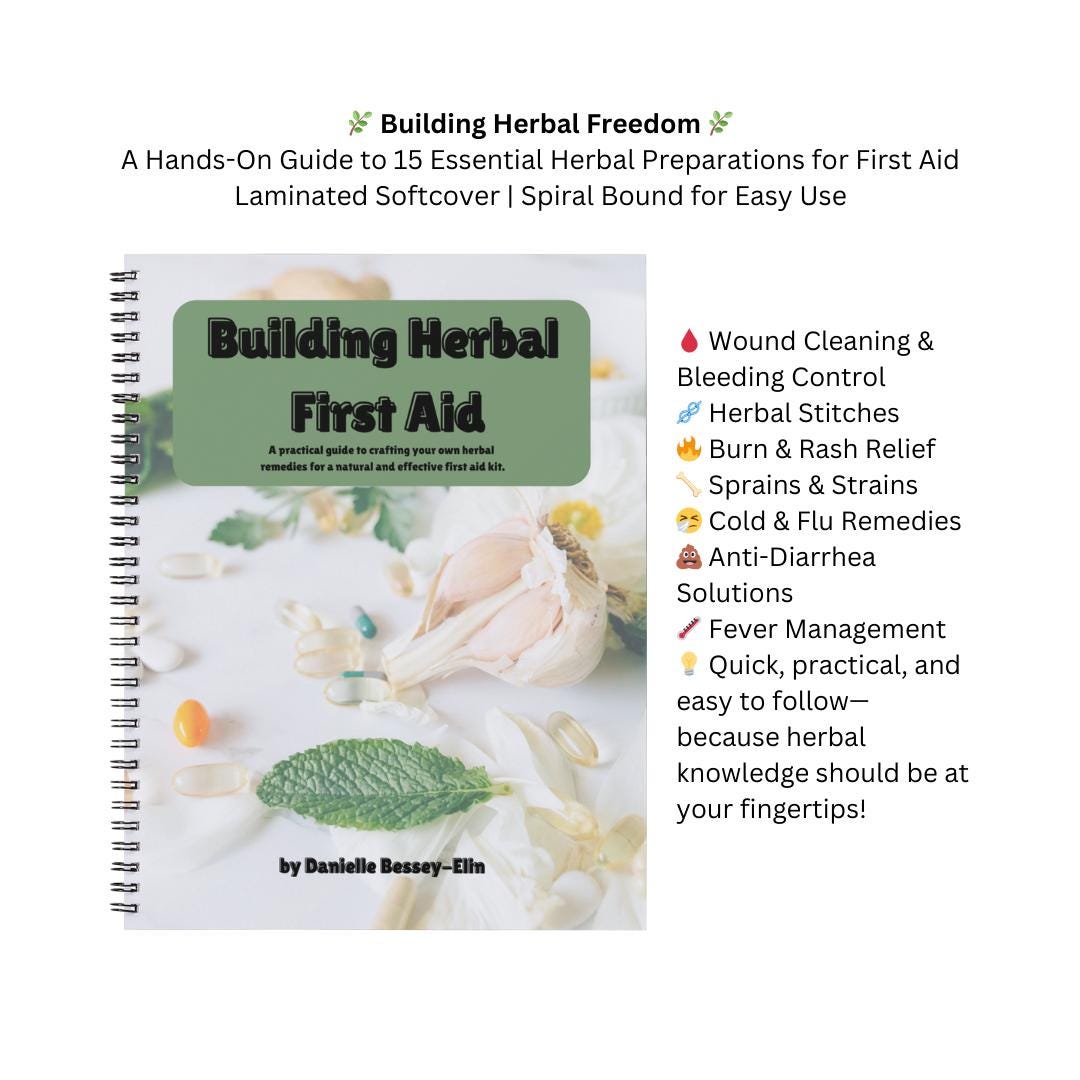 Herbal First Aid Guide: 5x7" Spiral-bound Handbook - Etsy
