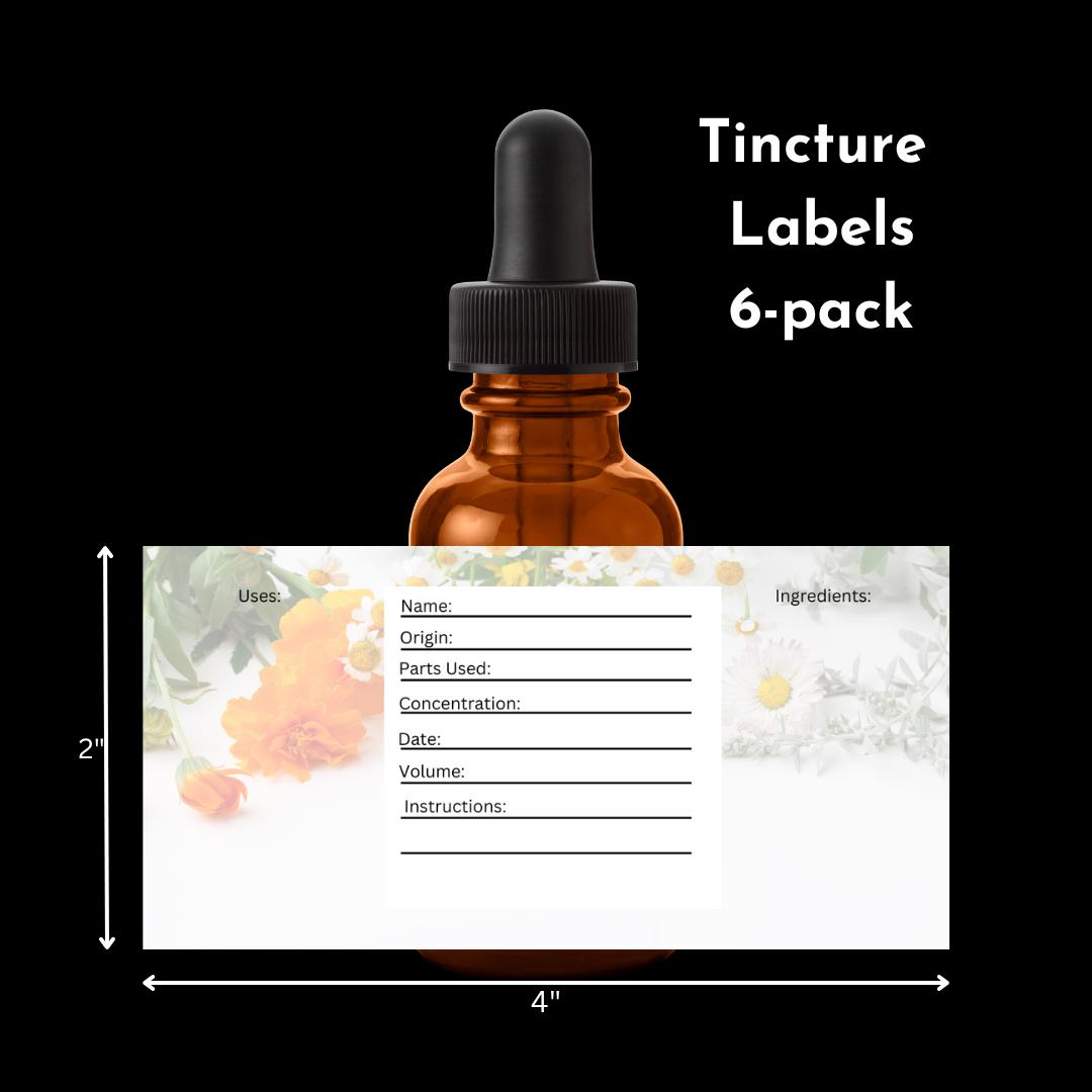 Printable & Fillable Tincture Labels – Herbalist’s Essentials, Ink ...