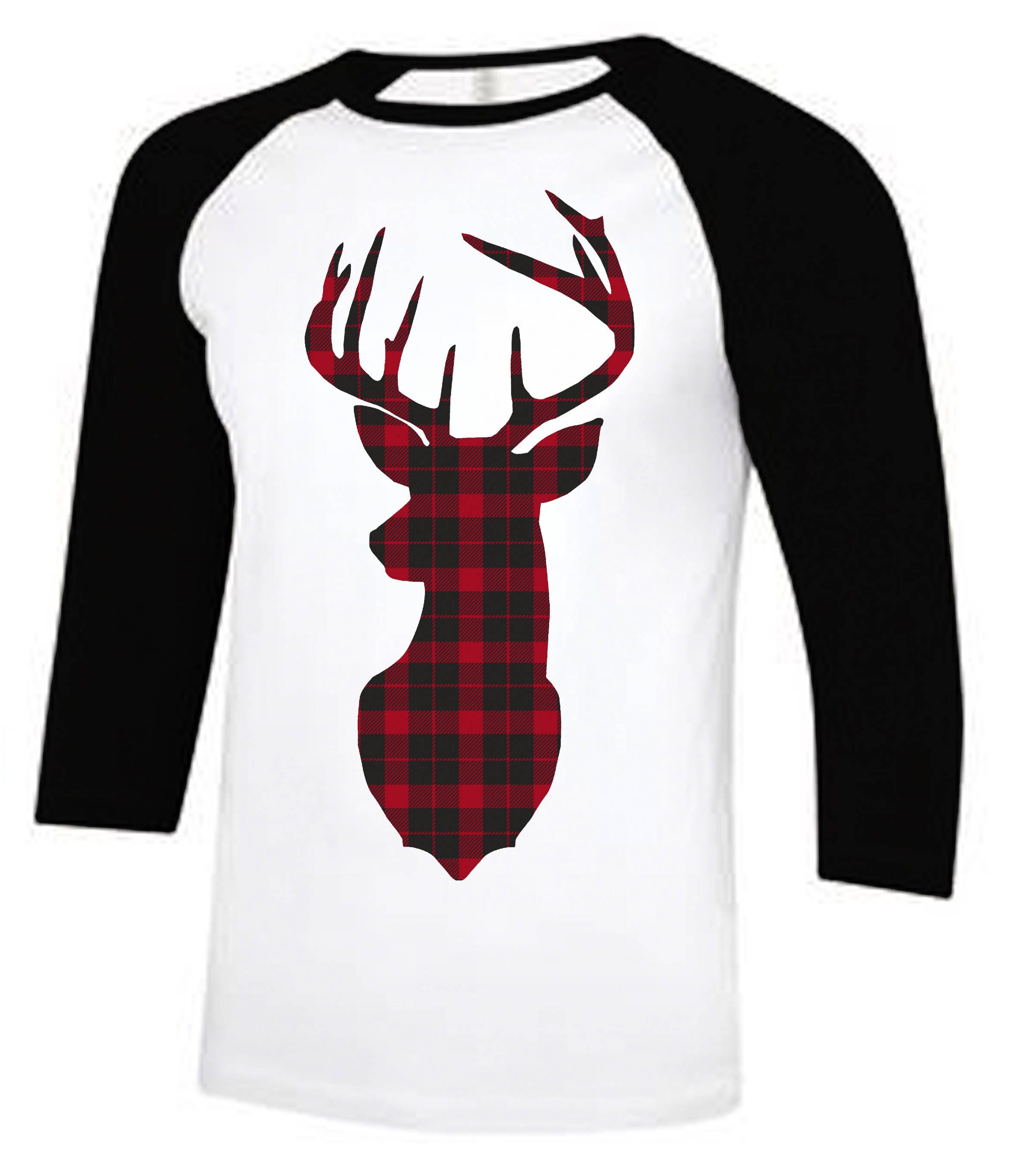 Reindeer Shirt reindeer, Christmas, Rudolph, Baseball T, Raglan ...