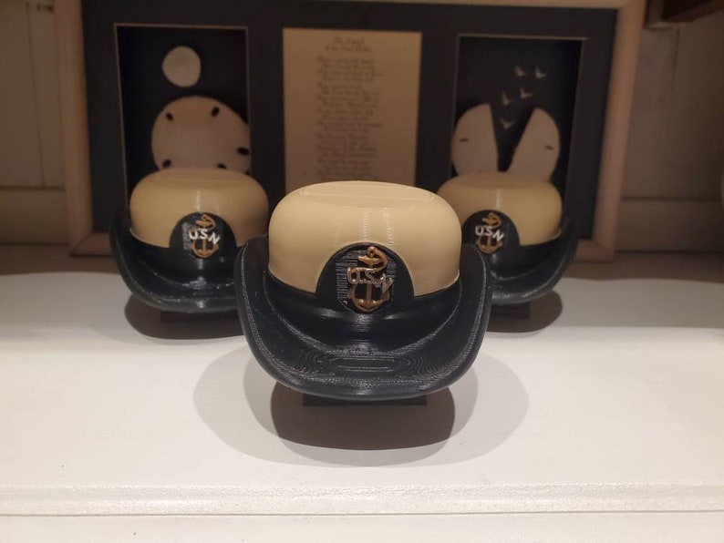 Navy Chief Male Female Mini Combo Cover Bucket Cover with | Etsy