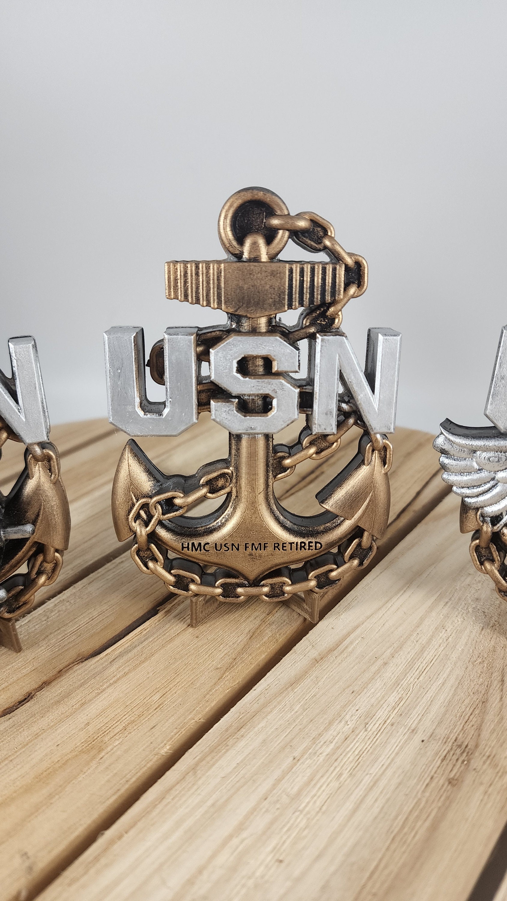 Navy Chief Anchor for Vessel Charge Book Plaque Free - Etsy