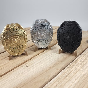 Navy Master at Arms Security Forces Badge for Vessel/charge Book/paddle ...