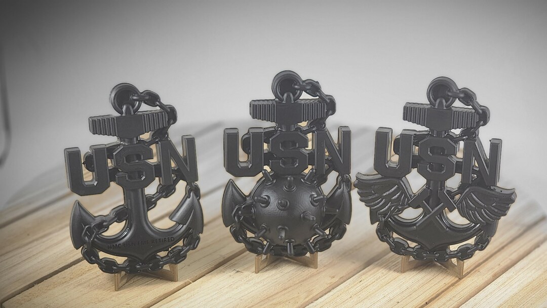 Navy Chief Anchor for Vessel, Charge Book, Plaque Free Shipping - Etsy