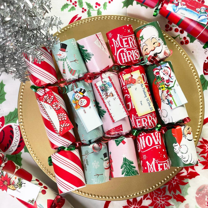 Christmas Cracker Poppers for Adults - Etsy