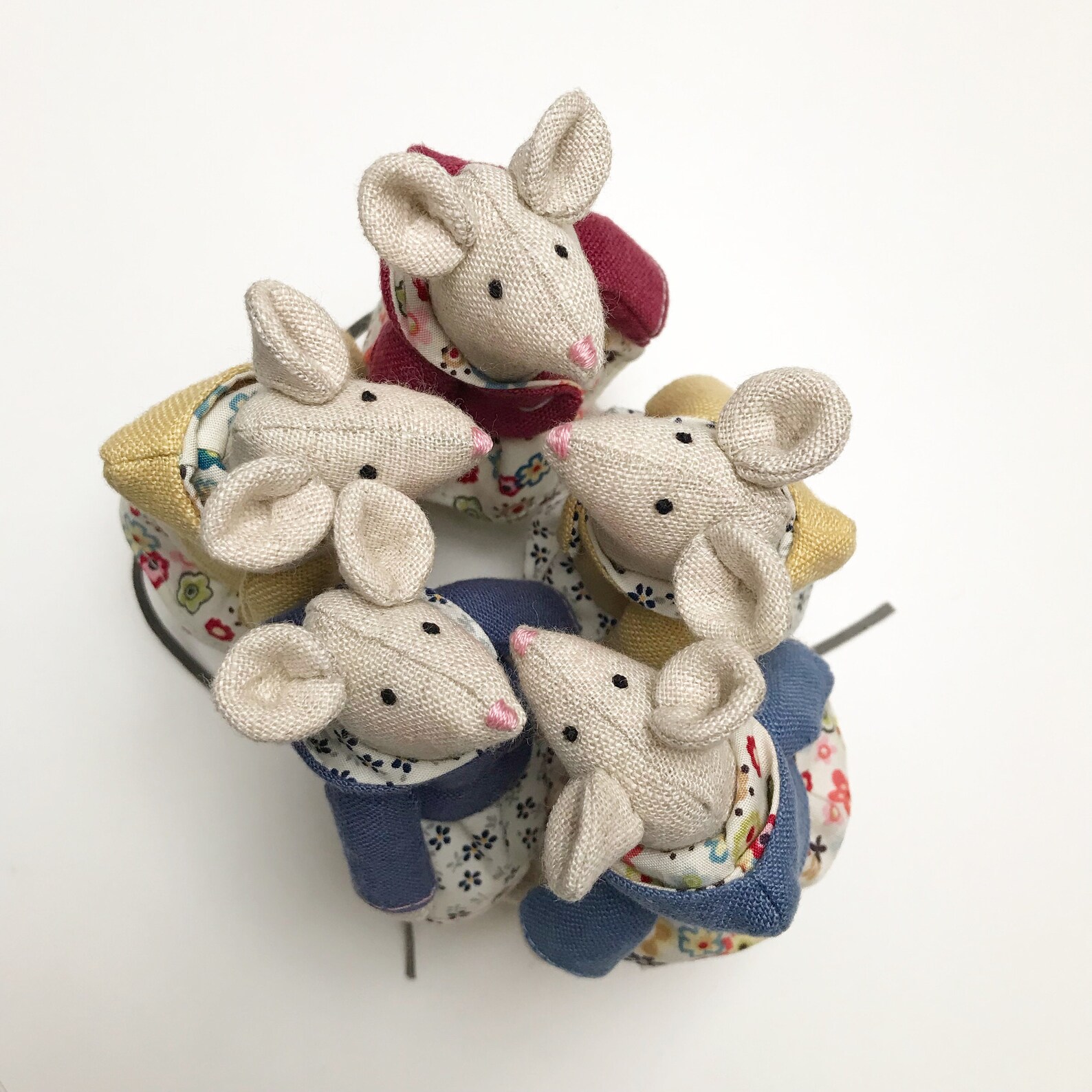 Linen Mouse Doll Linen Eco Gift Personalised Imaginary Friend Tiny ...