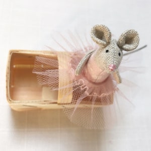 Little Mouse - Mouse Doll - Gift for Ballerina - Mouse in Tutu Skirt ...