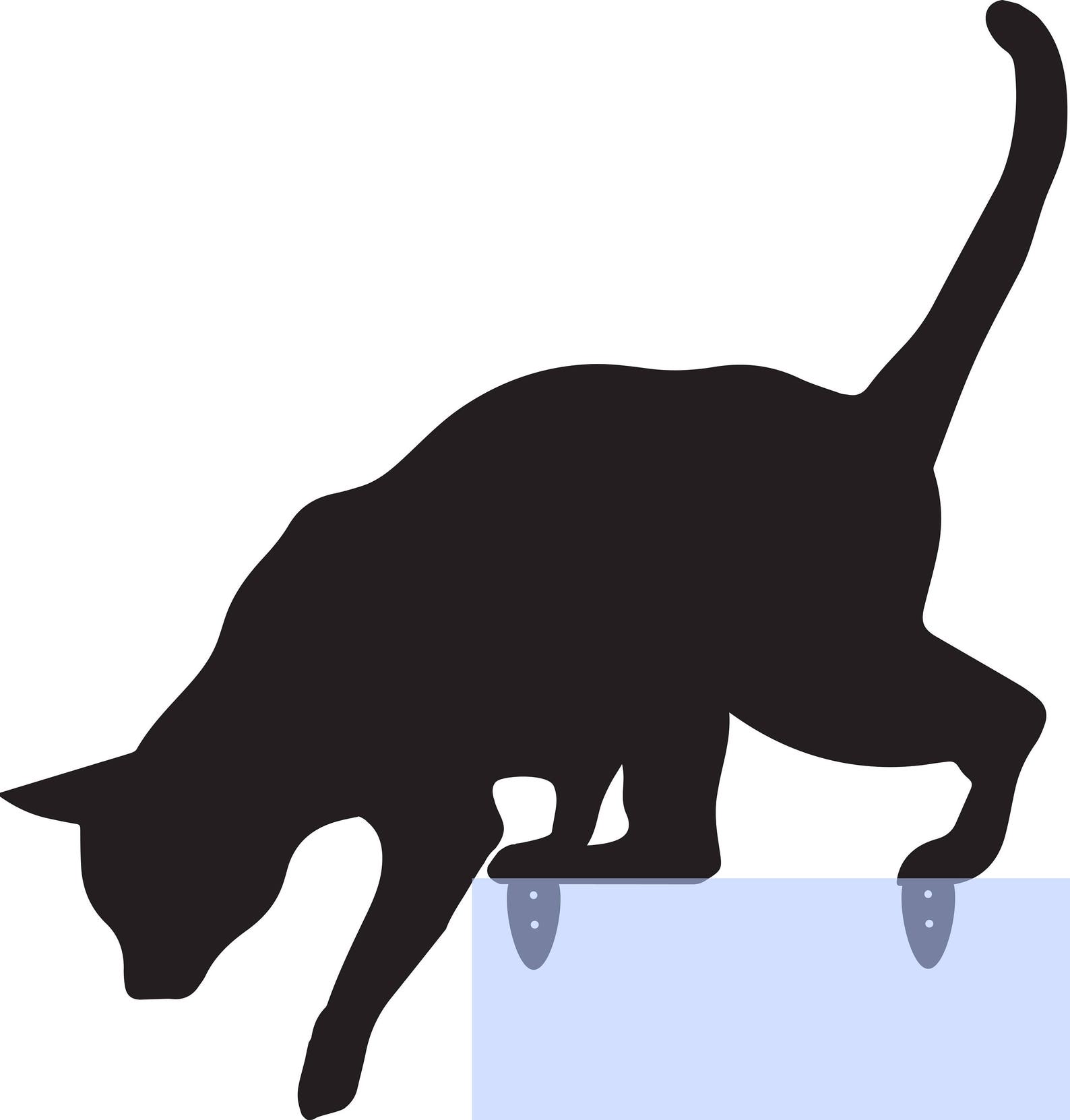 Cat Tola - Metal Animal - Garden Ornament - Etsy