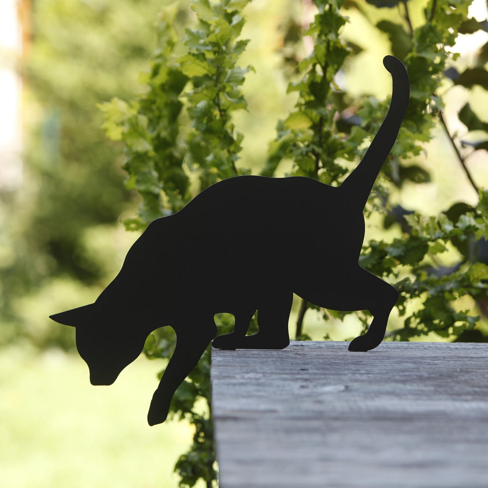 Cat Tola - Metal Animal - Garden Ornament - Etsy