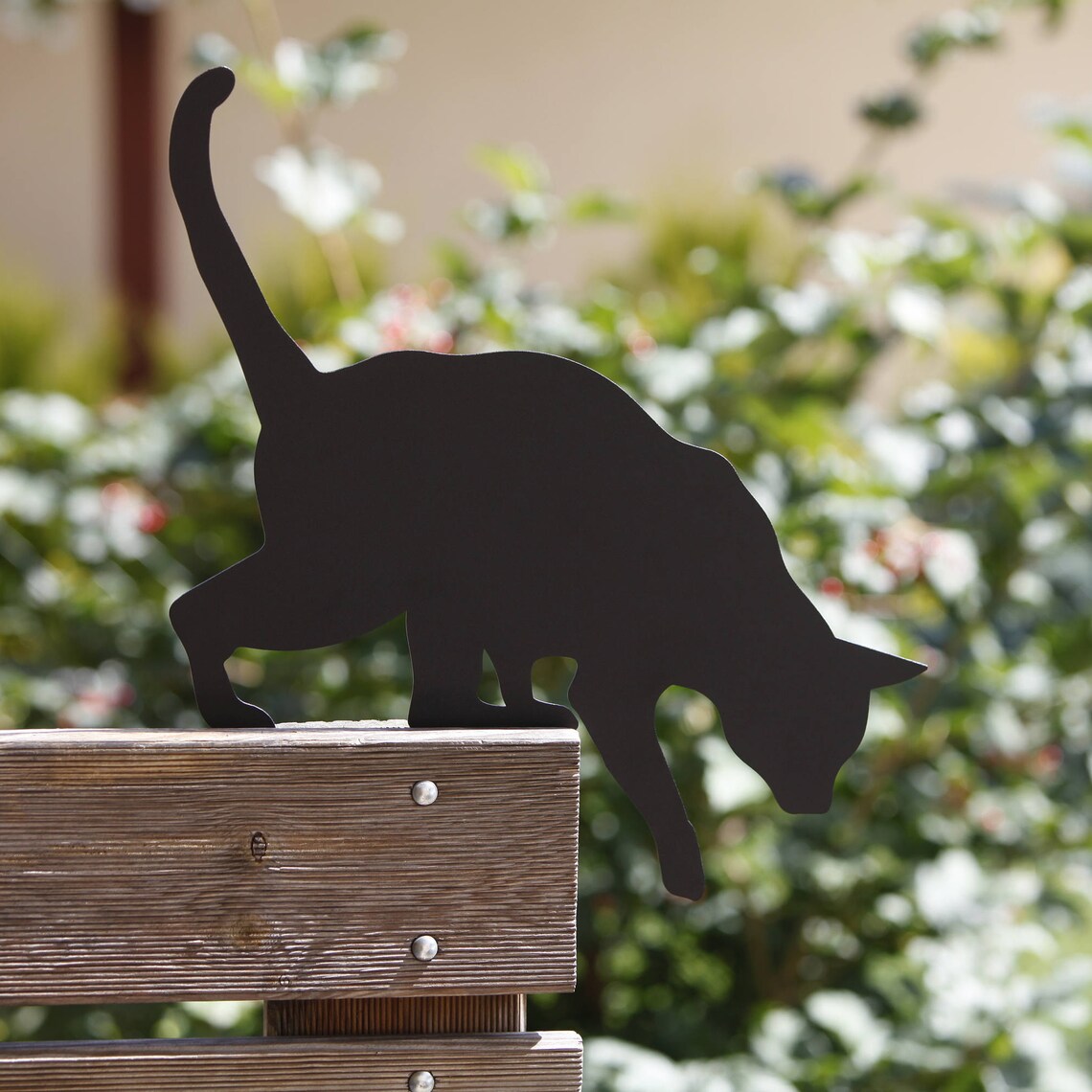 Cat Tola - Metal Animal - Garden Ornament - Etsy