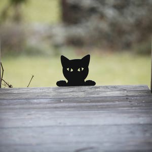 Cat Filemon Tin Ornament Garden Sculpture Yard Decor Metal Art - Etsy