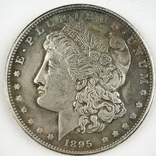 Two-sided Trick Coin 1895 Morgan Silver Dollar Two Face - Etsy