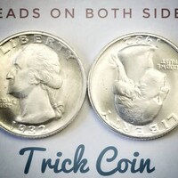 Two-sided Trick Coin - 1922 Liberty Dollar - Two Face - Double Headed ...