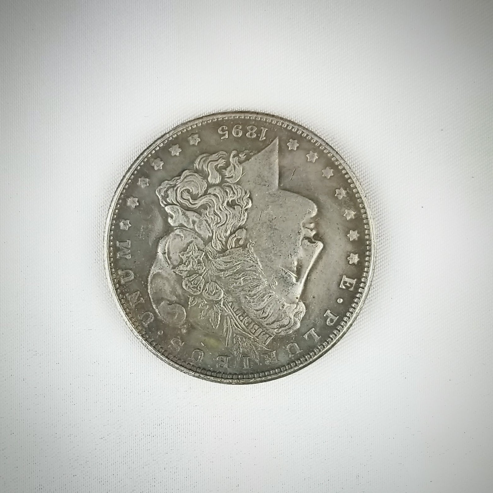 Two-sided Trick Coin - 1895 Morgan Silver Dollar - Two Face - Double ...