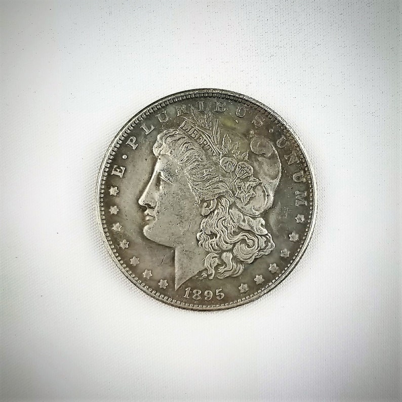 Two-sided Trick Coin - 1895 Morgan Silver Dollar - Two Face - Double ...