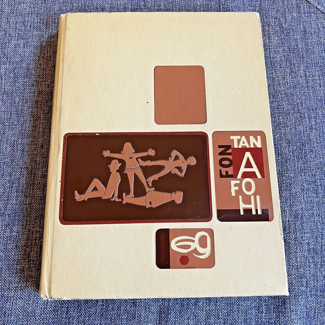 Fontana High School Yearbook 1969 FOHI California Annual Book - Etsy