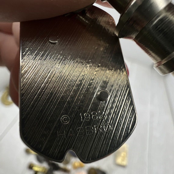 Vintage 1982 Hasbro GI Joe Machine Gunner Pin And Key… - Gem