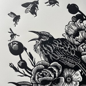Rite of Spring - Original Handcarved Linocut Print, Limited Edition ...