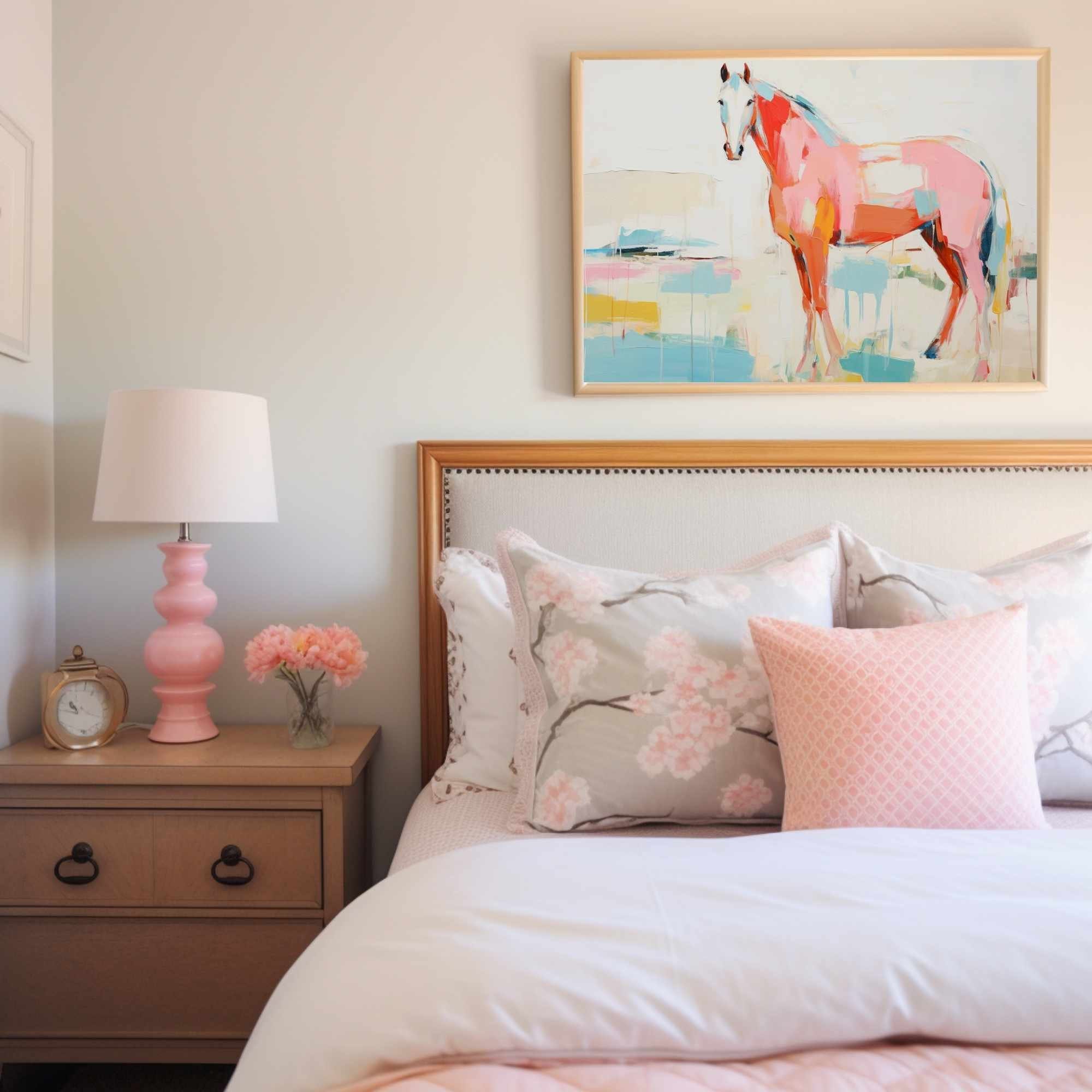 Christian Wall Art Bundle Set of 5 Coastal Cowgirl Wall Art Horse Print ...