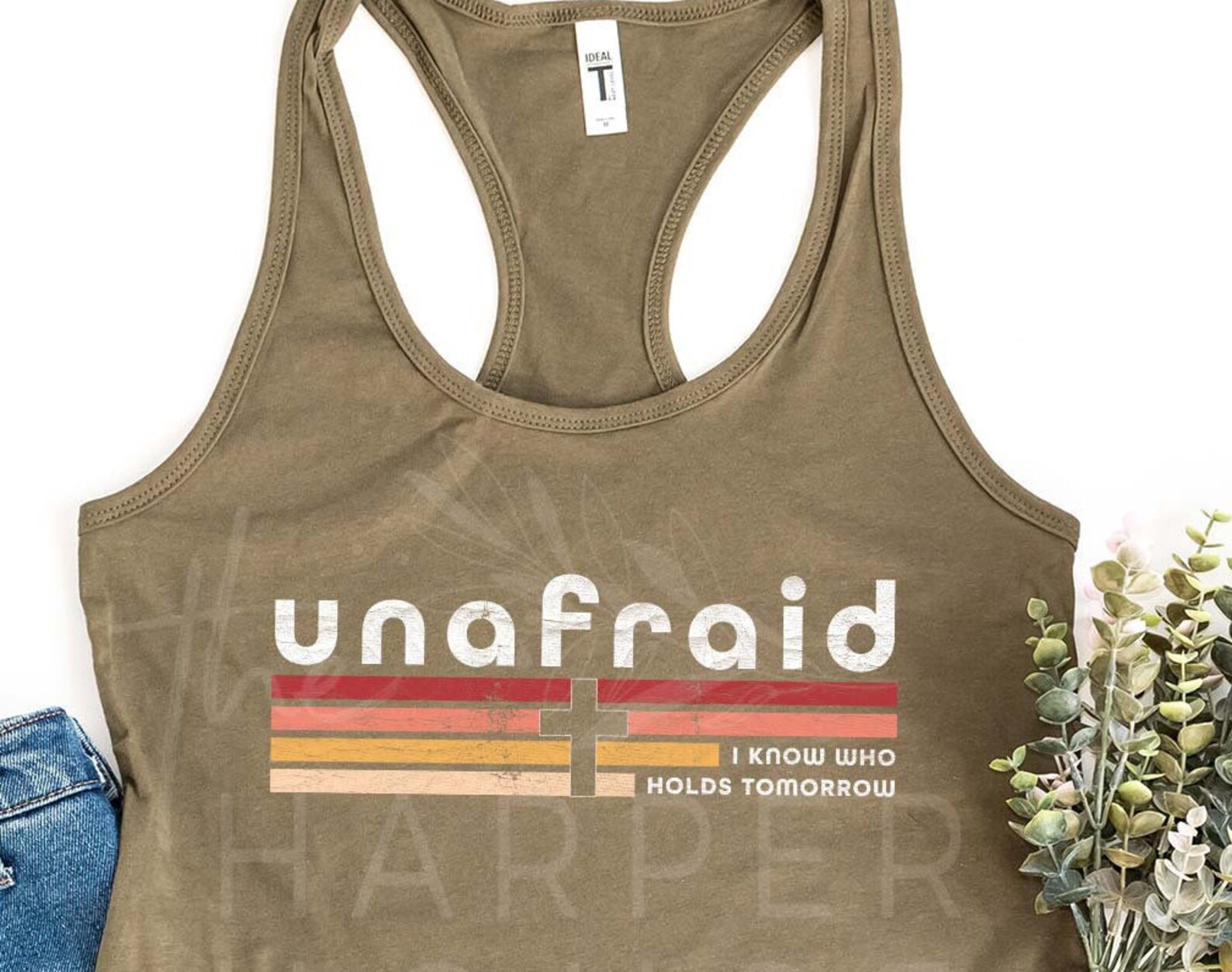 Tank Tops for Women Unafraid Shirt Summer Tanks Barre Tank - Etsy