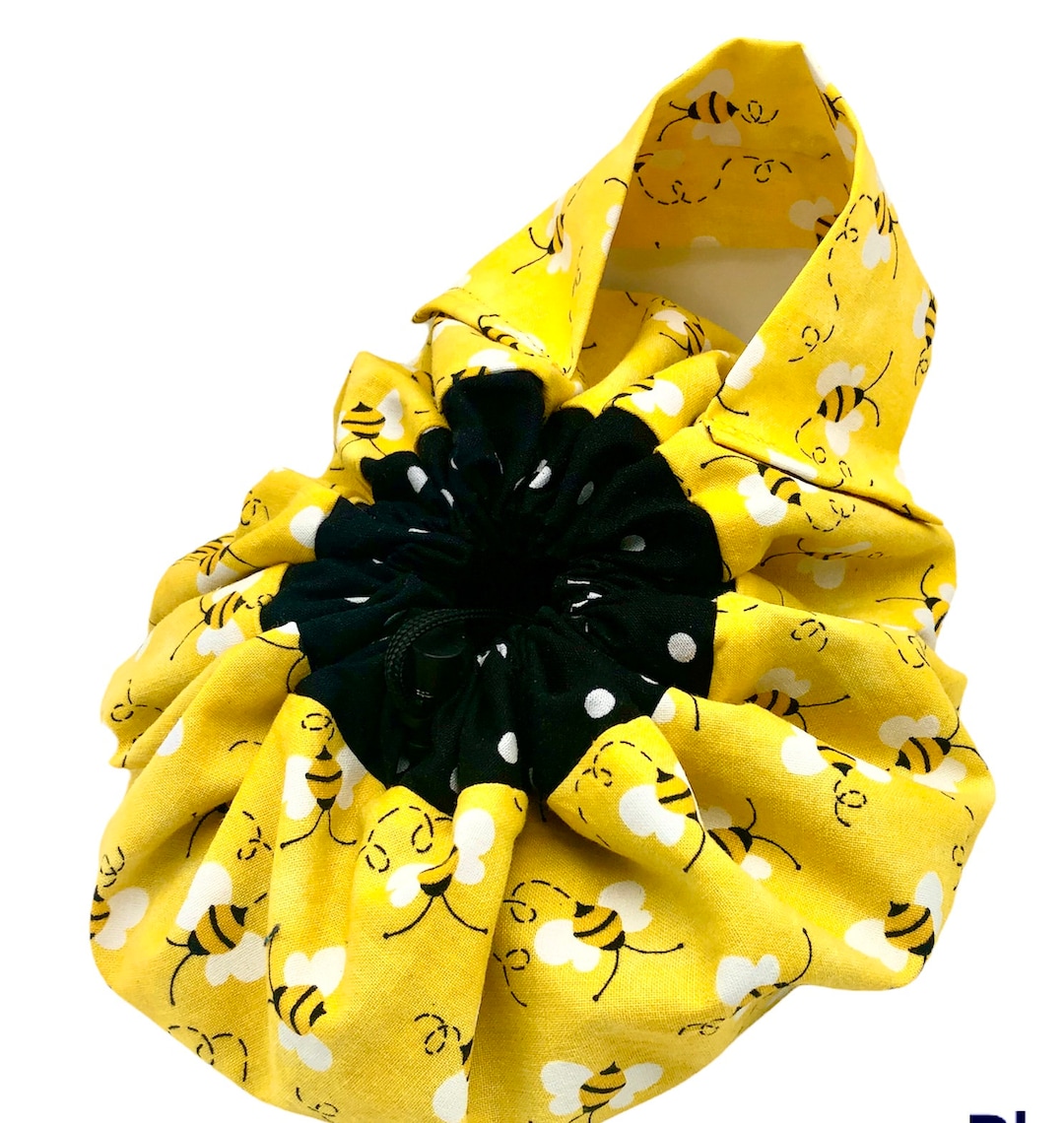 Drawstring Makeup Bag, Travel Bag, Opens Wide for Easy Access, Toggle ...