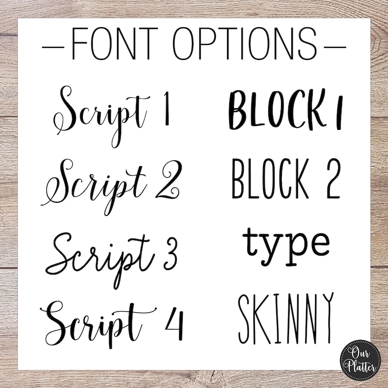 Custom Text Design Photo Logo Personalized Platter, Personalized Gift ...