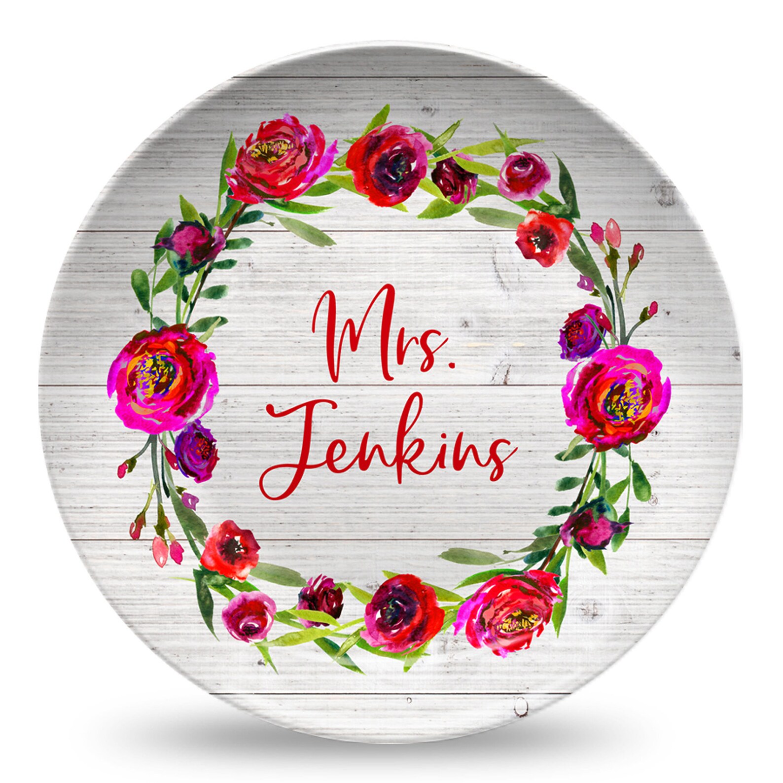 Teacher Appreciation Personalized Plates | Valentine | Teacher ...