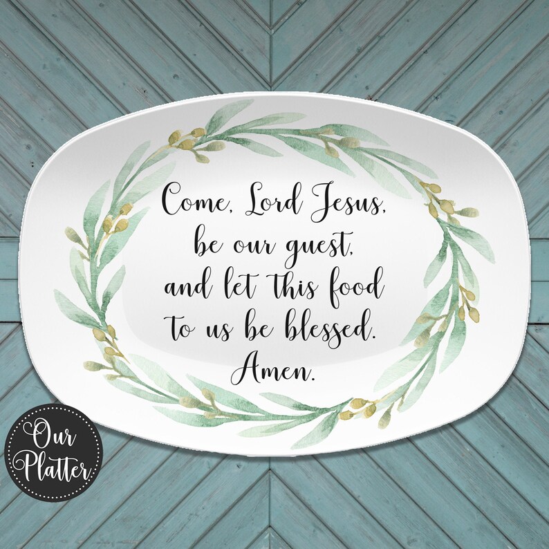 Quote Bible Verse Scripture Custom Personalized Platter | Etsy