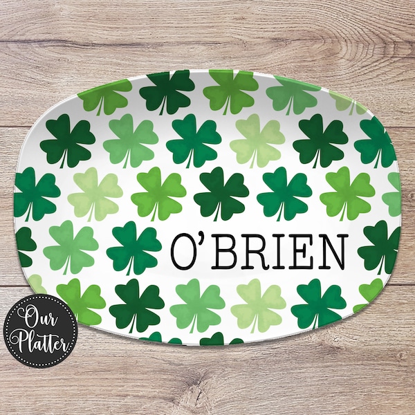 Shamrock Plates - Etsy