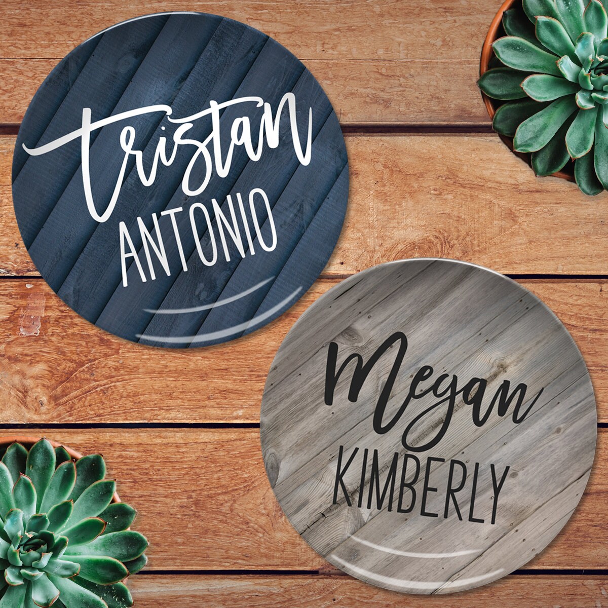 Personalized Name Plate Farmhouse Wood Custom Name Text | Etsy