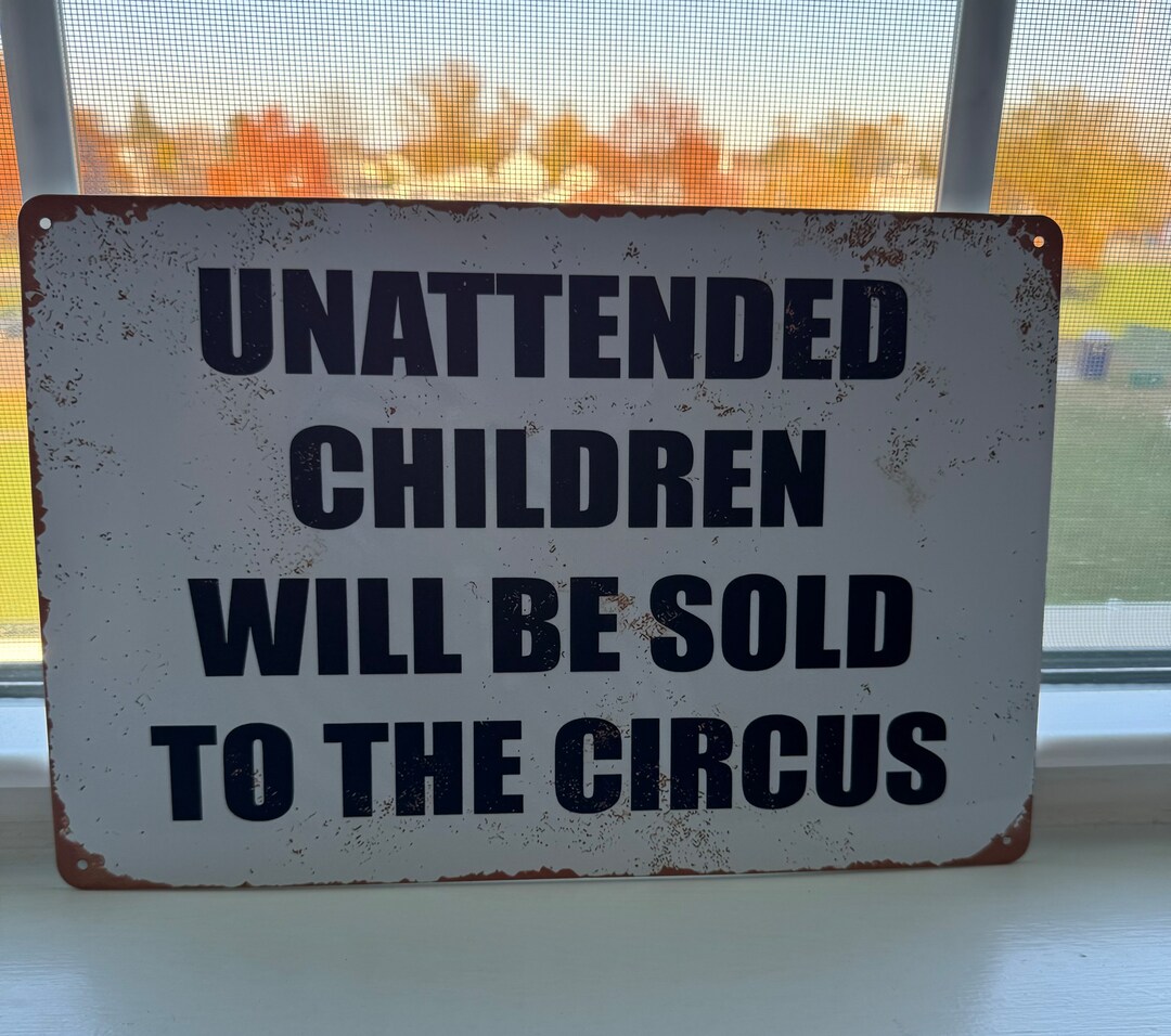 Funny Metal Sign, Funny Wall Hanging, Funny Wall Decor, Fun Wall Sign ...