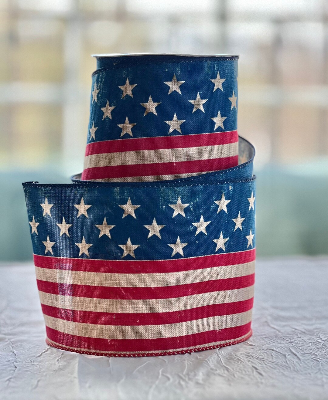 Patriotic 4 Inch Ribbon, 4th of July Ribbon, 4 Inch Ribbon, Patriotic ...
