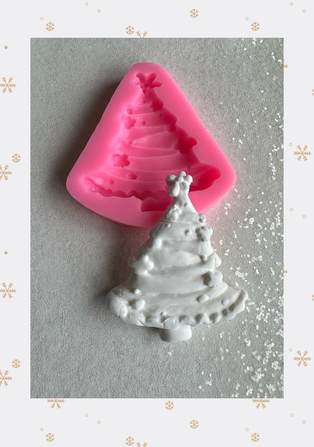 Fun Christmas Tree Mold Christmas Tree Silicone Mold - Etsy