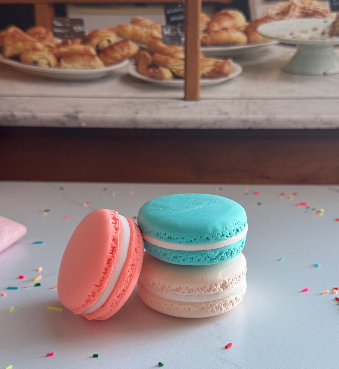 Fake Macarons, Fake Macarons for Display, Kitchen Decor, Tier Tray ...