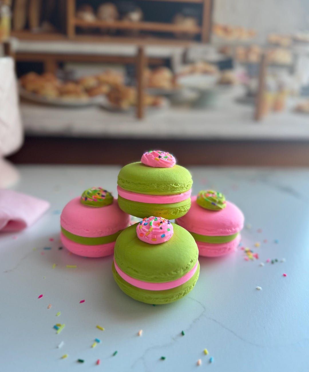 Fake Macaroons, Fake Cookies, Macaroons for Display, Fake Desserts ...