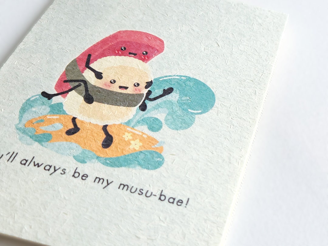 Always Be My Musu-bae Cute Valentine Palentine Anniversary Love Card ...