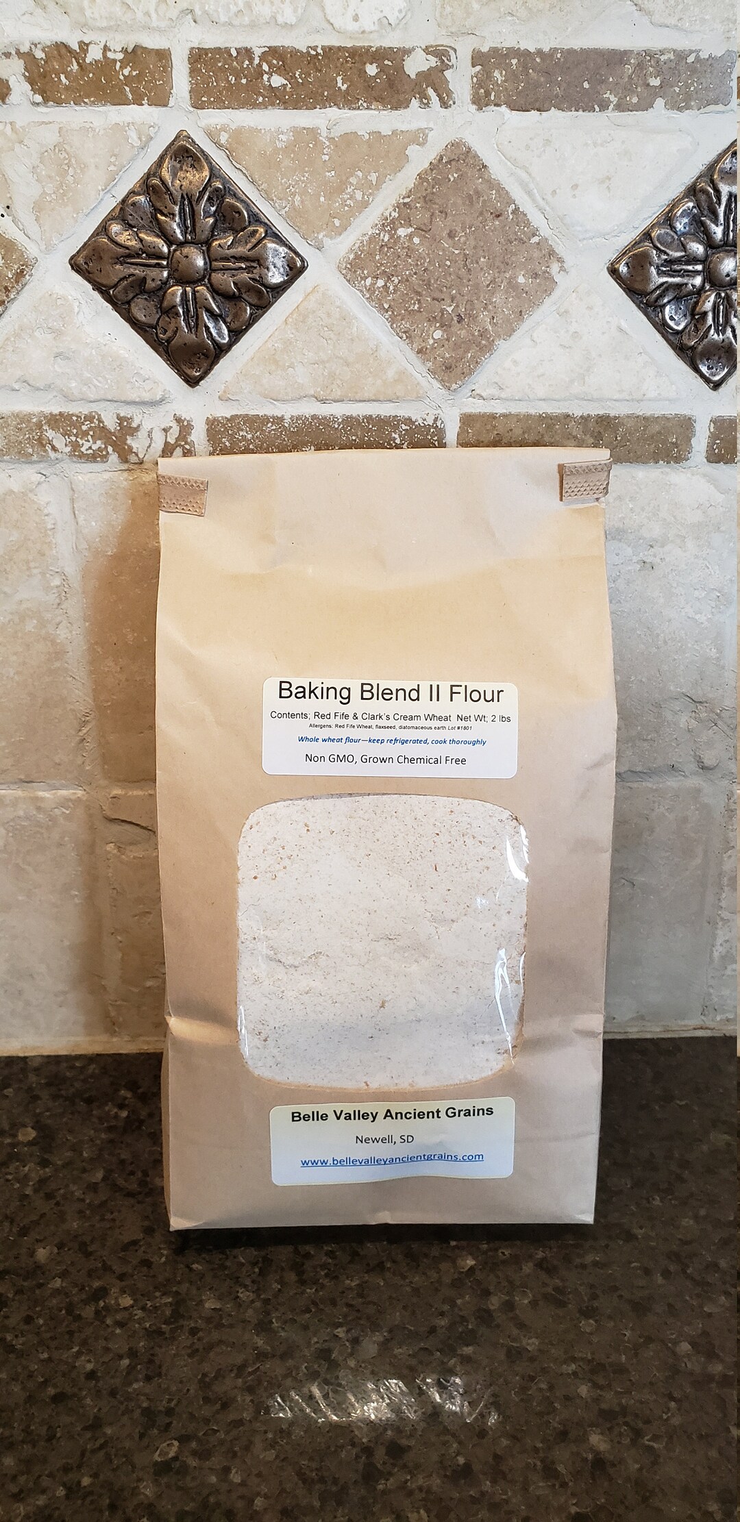 Baking Blend II Whole Wheat Flour, 2 Lb, Certified Organic - Etsy
