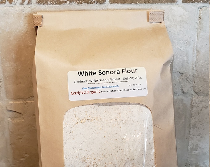 White Sonora Whole Wheat Flour, 2 Lb, Certified Organic - Etsy