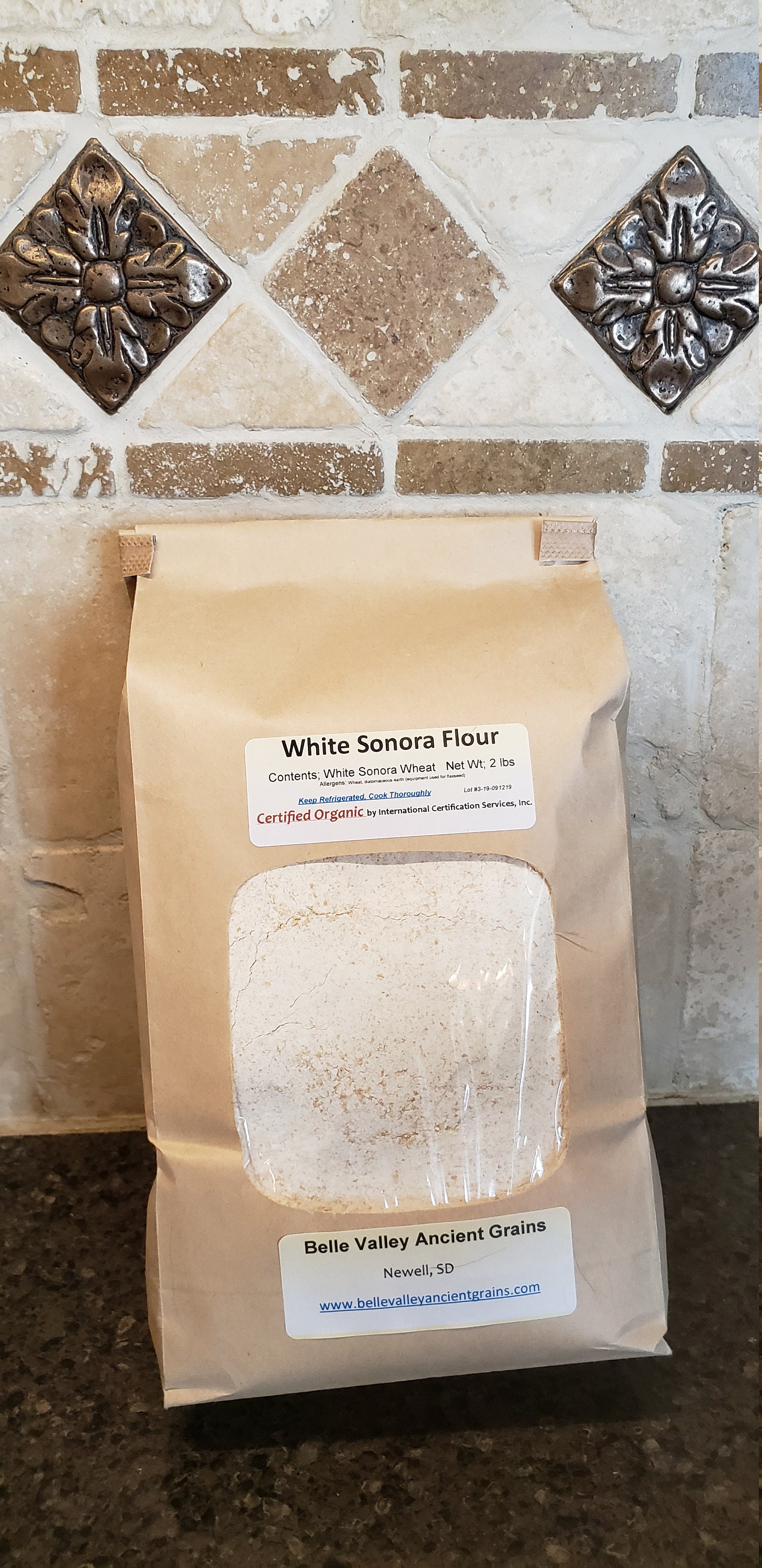 White Sonora Whole Wheat Flour, 2 Lb, Certified Organic - Etsy