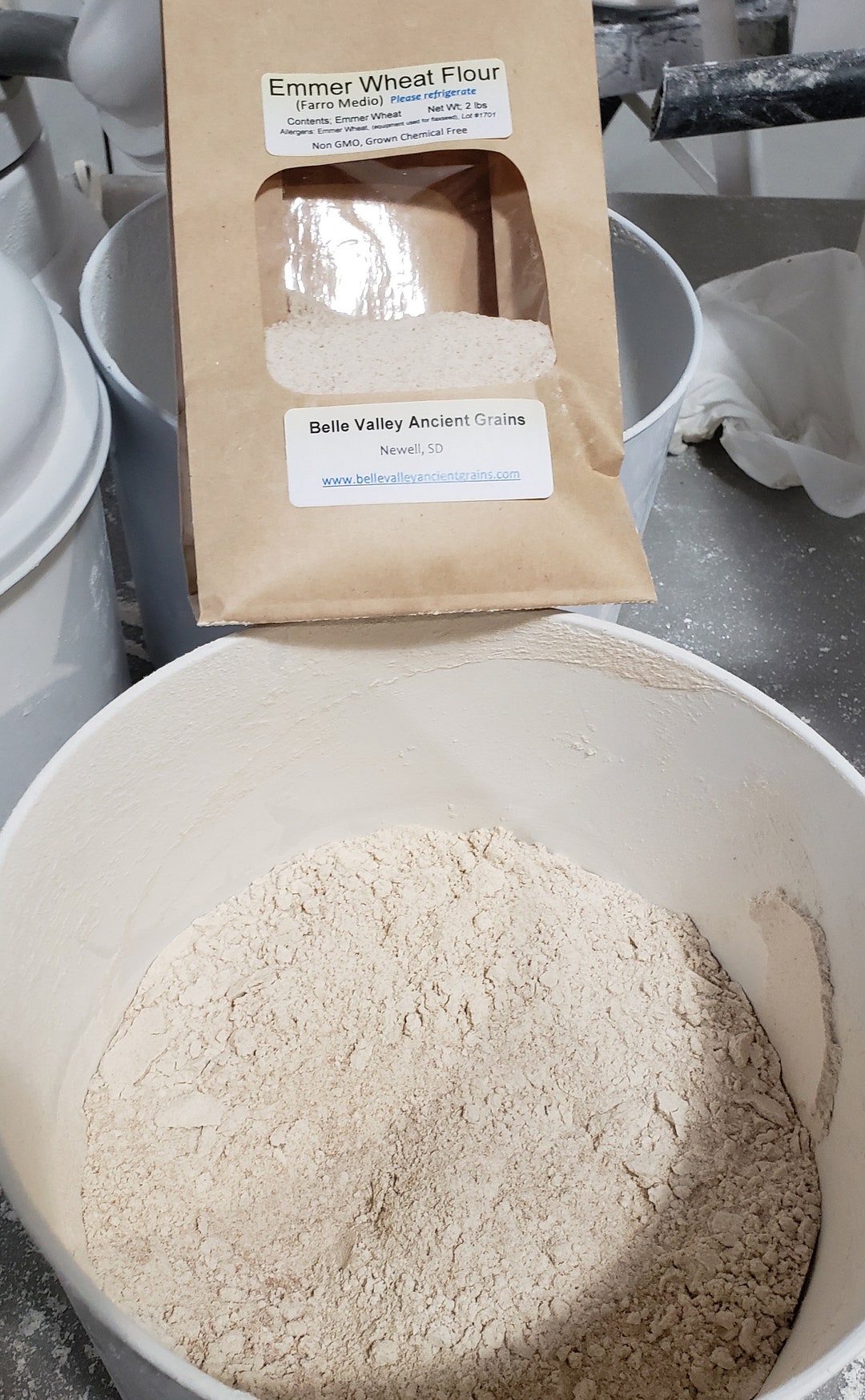 Emmer Whole Wheat Flour - Ancient Grain, 2 Lb, Certified Organic - Etsy