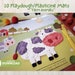 Play Dough Mats Farm Animals Kindergarten EYFS Preschool Printables ...