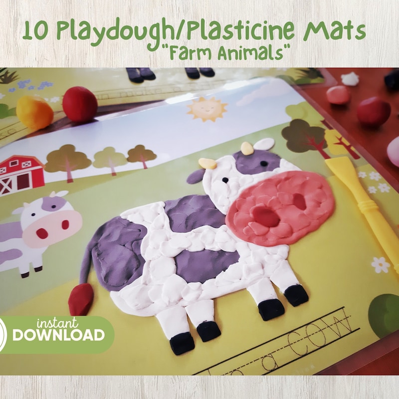 Farm Play Mat - Etsy