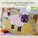 Play Dough Mats Farm Animals Kindergarten EYFS Preschool Printables ...