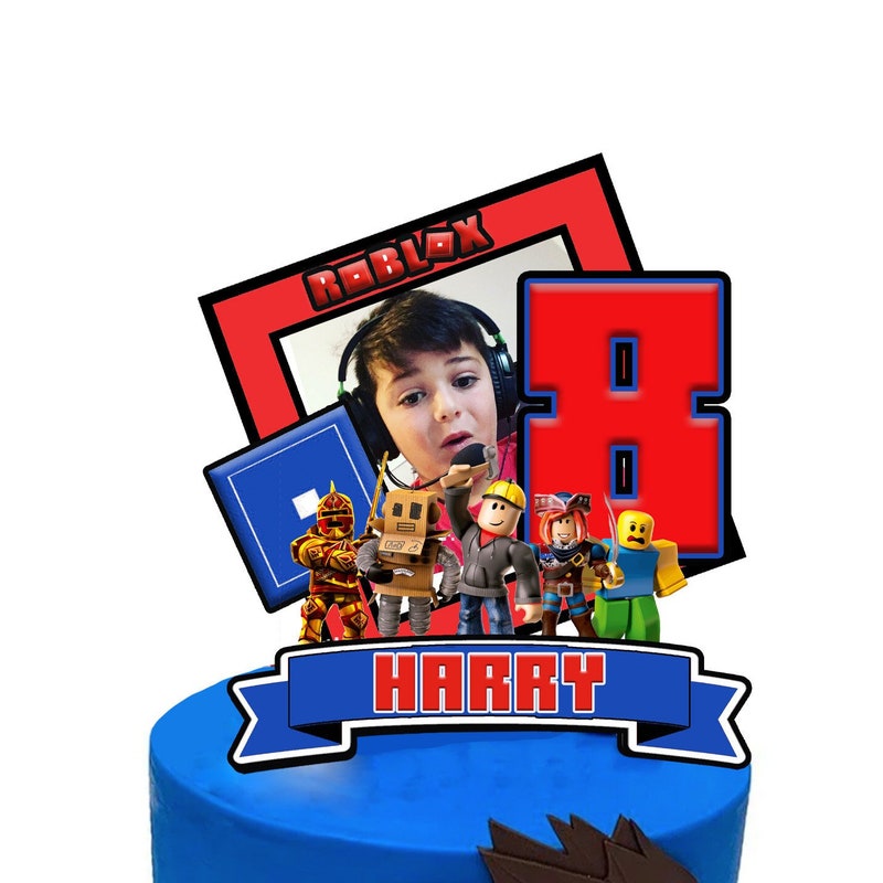Roblox Cake Topper - Etsy