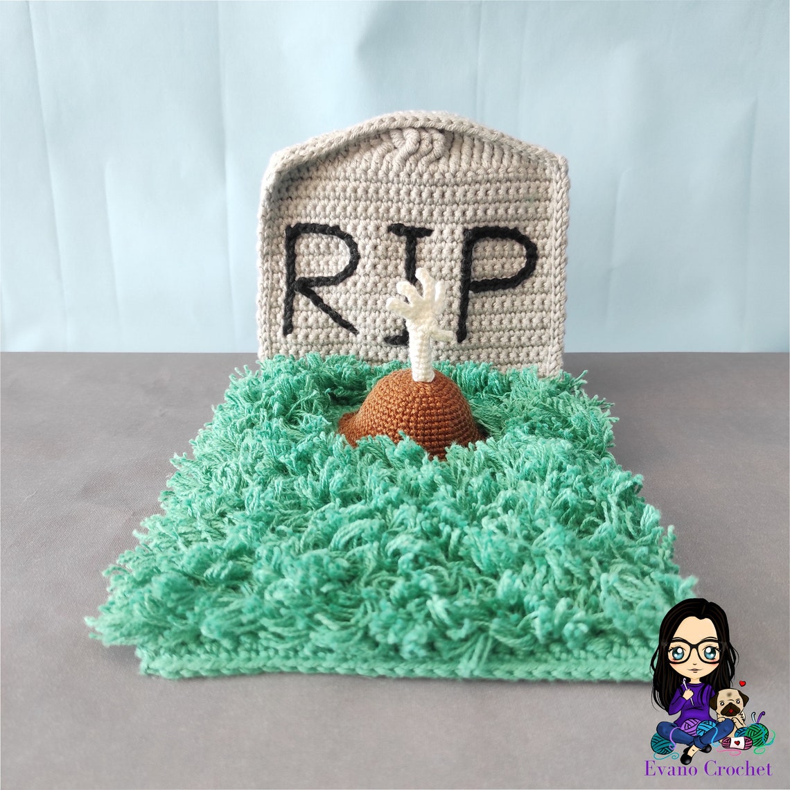 Pattern PDF Crochet the Grave | Etsy