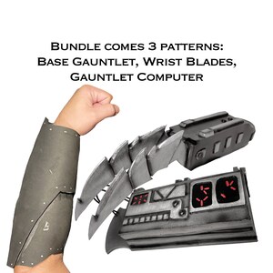 Alien Hunter Gauntlet Gear BUNDLE - DIGITAL TEMPLATE - Etsy