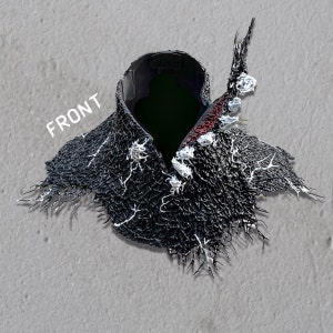 Symbiote (black) Neck Guard Costume - Etsy