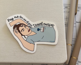 Precedex and Chill Sticker, ICU, Anesthesia Humor, Perfect for Medical ...