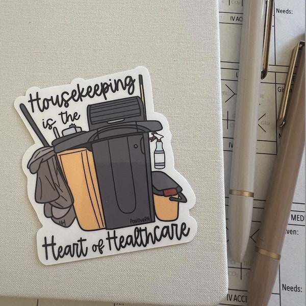 Housekeeping Sticker - Etsy