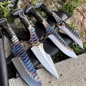 Andy Alm Opossum Railroad Spike Knife W/ Prism Finish - Etsy