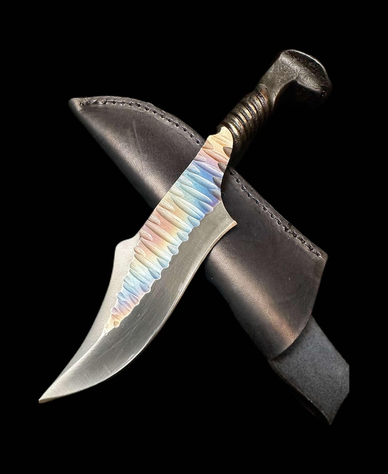 Andy Alm Harpoon Railroad Spike Knife - Etsy